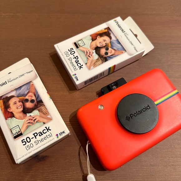 Polaroid | Cameras, Photo & Video | Zinc Polaroid Snap 2 Paper 5 Sheet ...